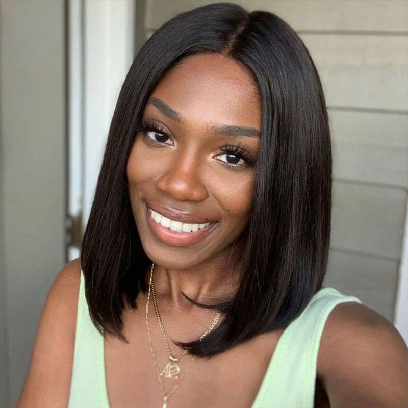 Glueless Bob Wig Human Hair | 8-16 inch Bob Lace Front Wigs – Subella Hair
